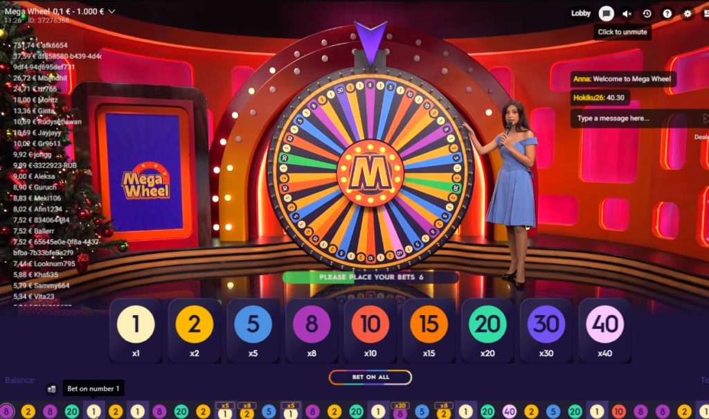 Mega Wheel de Pragmatic Play Live Casino | Revue et avis sur ce jeu