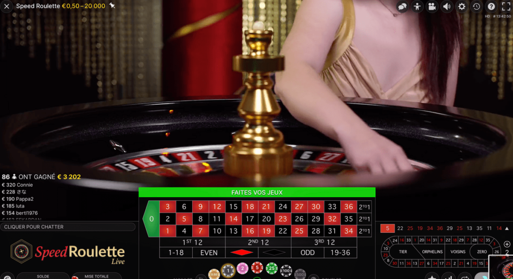 Speed Roulette 2024 | Roulette en ligne rapide