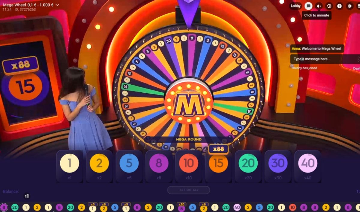 Mega Wheel de Pragmatic Play Live Casino | Revue et avis sur ce jeu